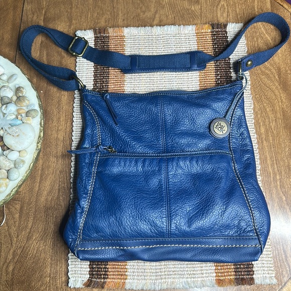 The Sak | Bags | The Sak Lucia Crossbody Bag Indigo Leather W Brass ...
